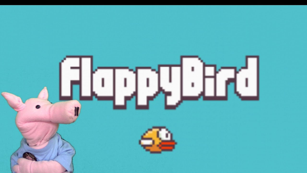 FLAPPY BIRD ( EPIC PIG FAIL) - YouTube