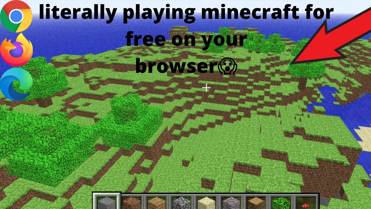 how to play minecraft on your browser! - YouTube
