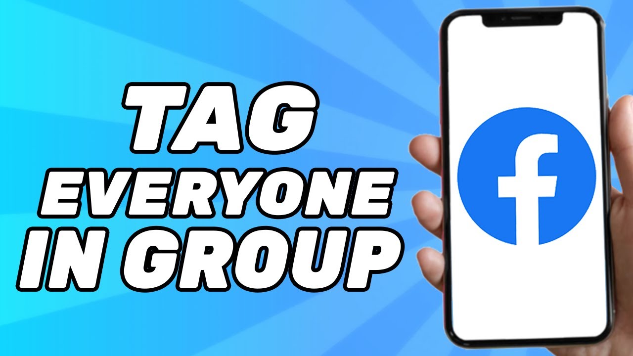 How to Tag Everyone in a Facebook Group (2025) - YouTube