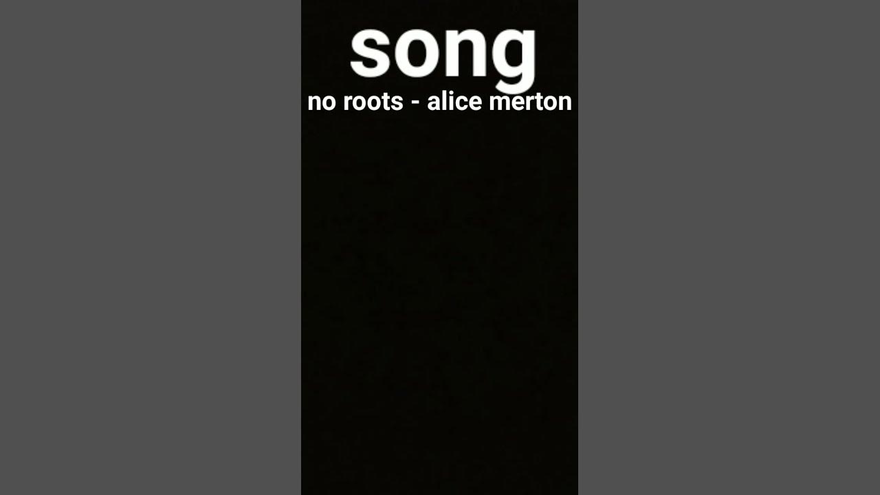 song | no roots - alice merton - YouTube