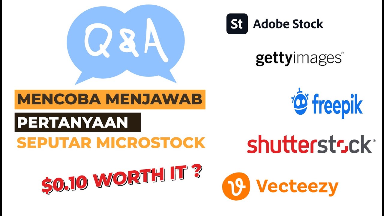 q&a microstock part 1 - contributor microstock pemula - YouTube