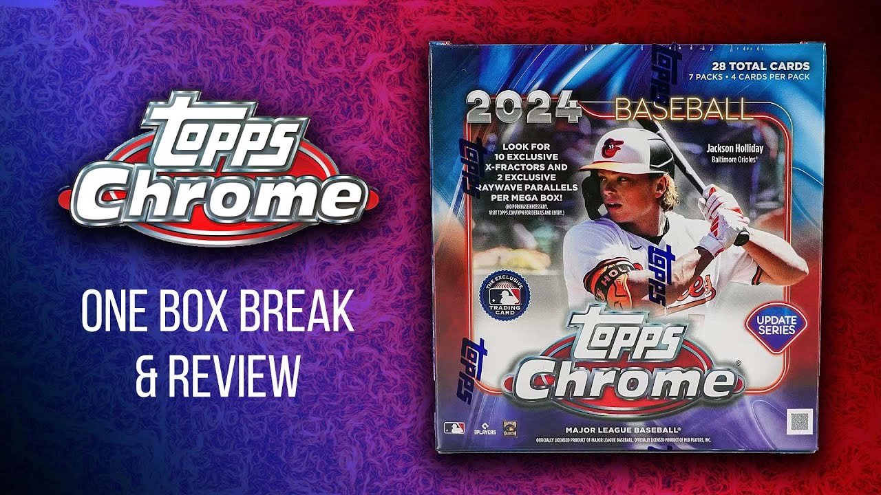 2024 Topps Chrome Update Baseball Mega Box - One Box Review - YouTube