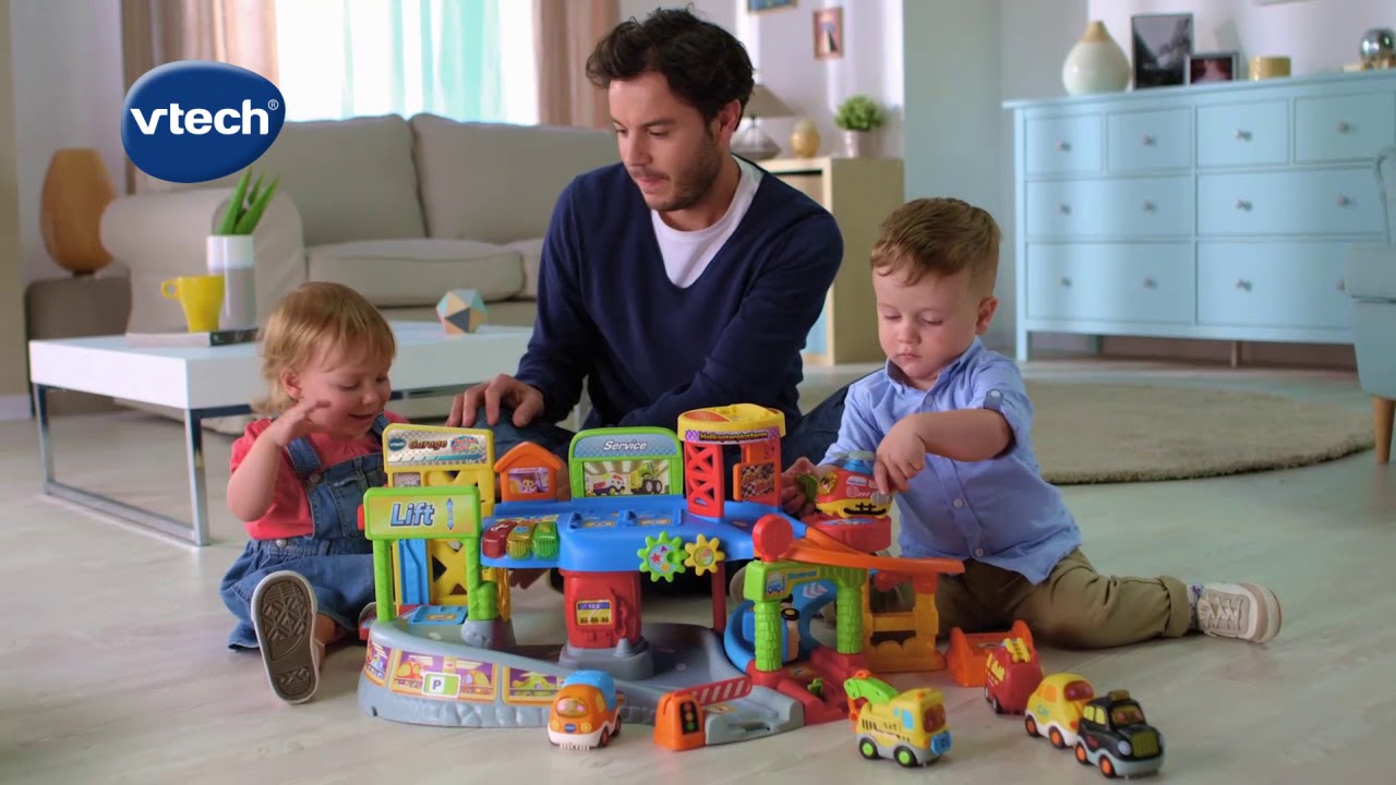Toet Toet Auto's - Garage | VTech Speelgoed - YouTube