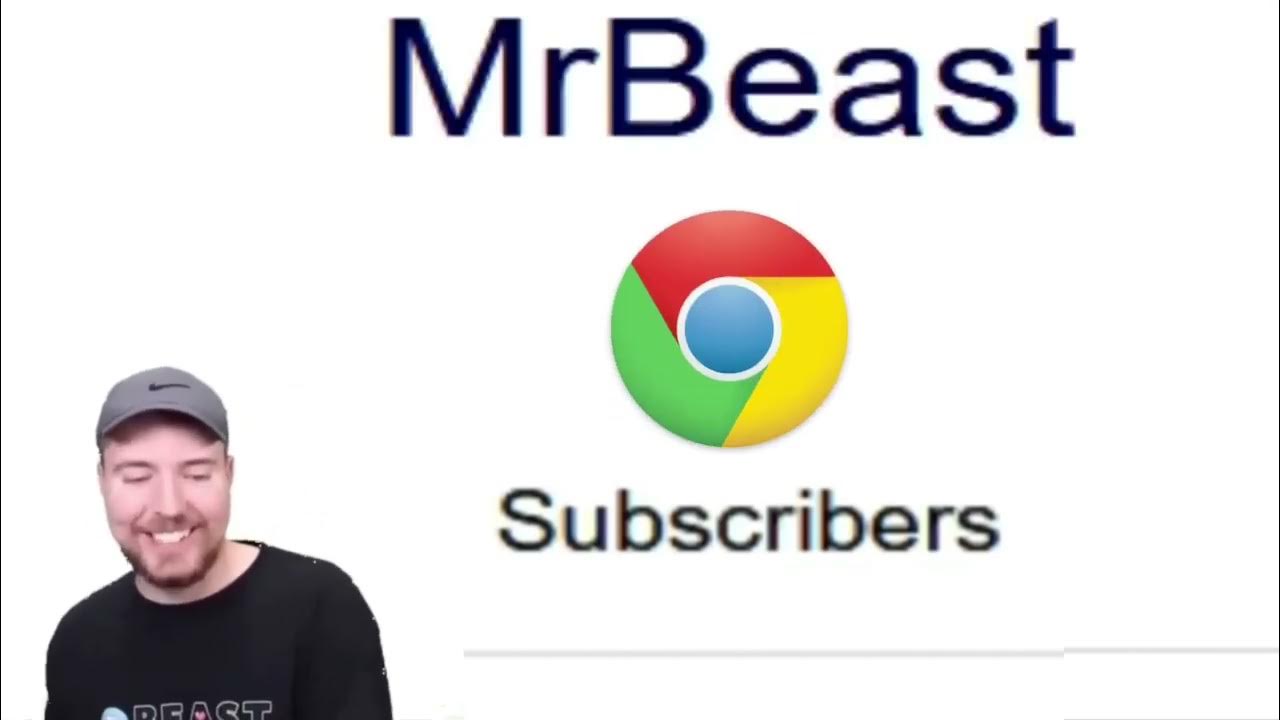 MrBeast hits Google Chrome subscribers - YouTube