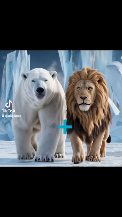 #ias #ai #aicreator #iaarte #artificialintelligence #hybrids #fusion #lion #bear Fusion Lion ...