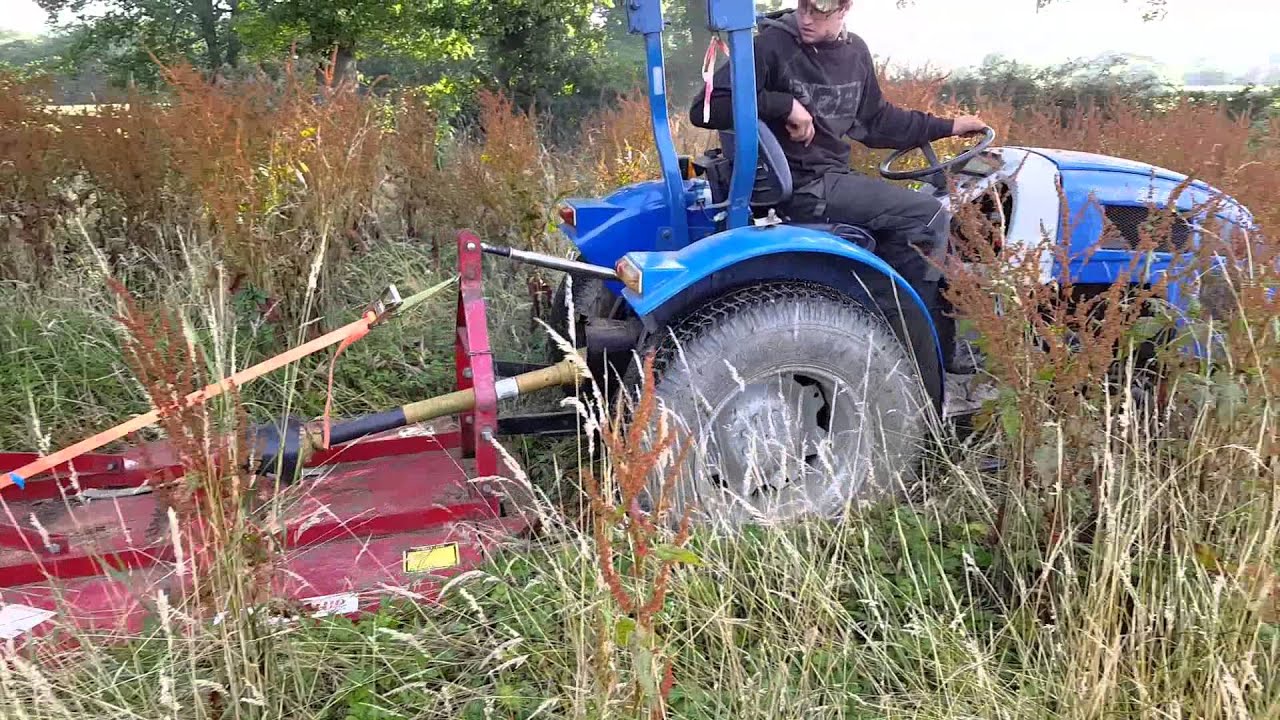 Field topping A leigh grounds contractors - YouTube