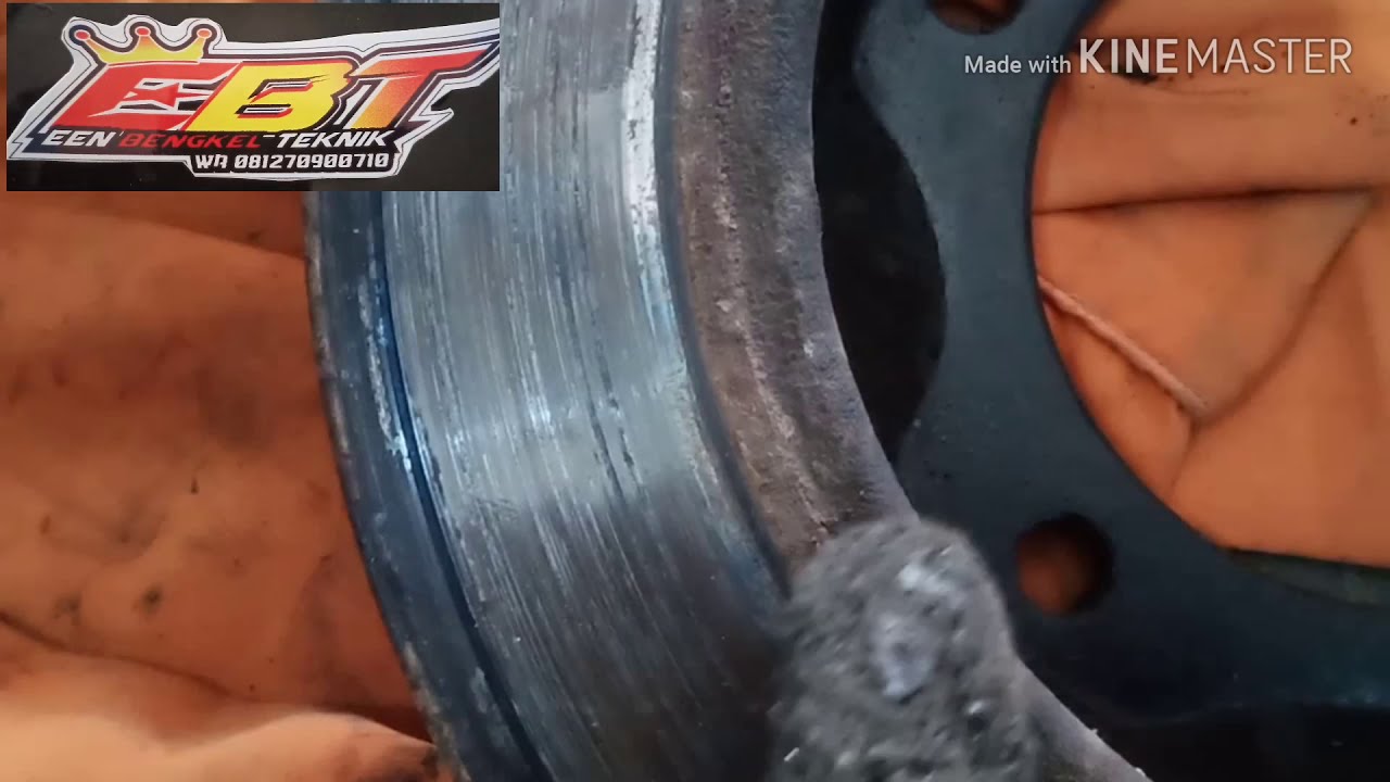 Tutorial. bubut piringan cakram mobil..jep/ avanza - YouTube