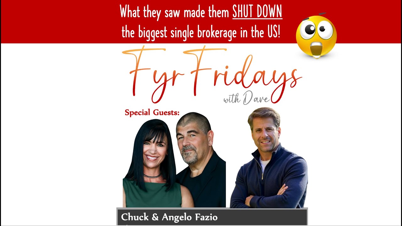FYR Fridays with Dave: Special Guests Chuck and Angela Fazio 10-27-23 ...