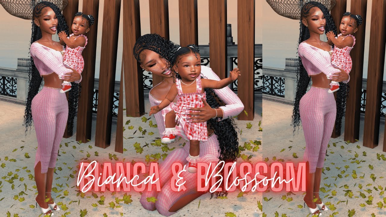 Sims 4 CAS | Bianca & Blossom | Sim Download | CC Folder - YouTube