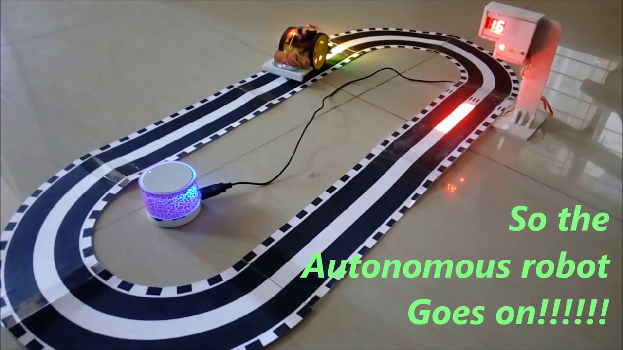 Autonomous Traffic light follower - YouTube