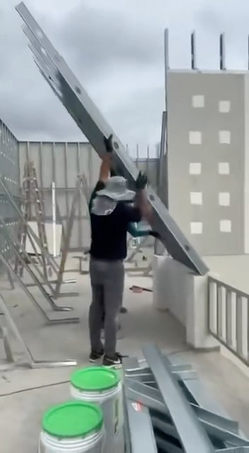 Pared de Drywall Sin techo - YouTube