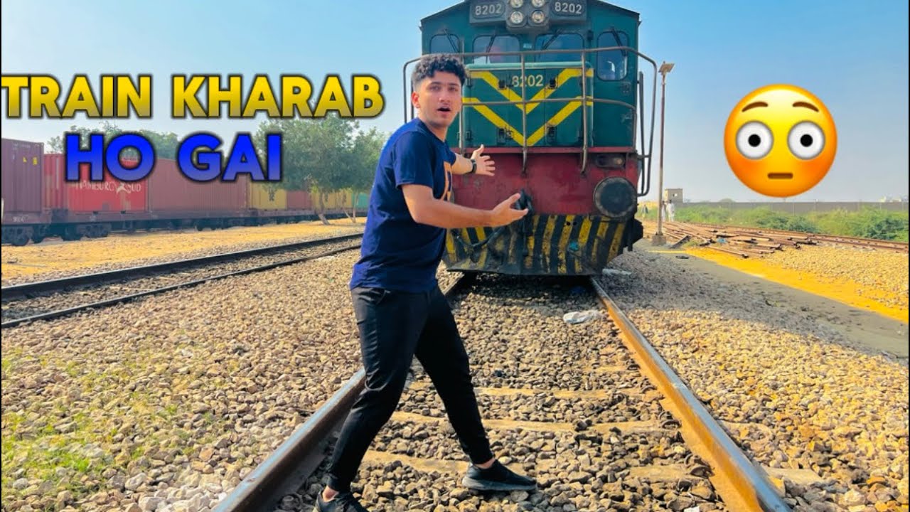 Karachi To Islamabad By Train 🤩 || Rasty Me Train Hoi Kharab 😢 || Zain ...