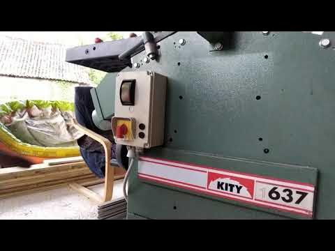 problème machine, besoin de votre aide Kity 637 dégau rabot ne démarre plus - YouTube