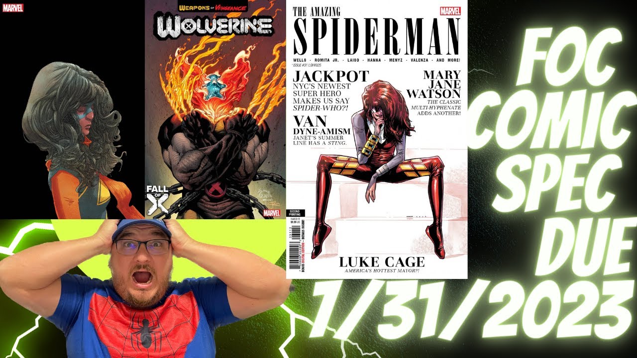 FOC Comics Top 10 Spec Picks Due 7/31/2023 | Comic Speculation | 1st ...