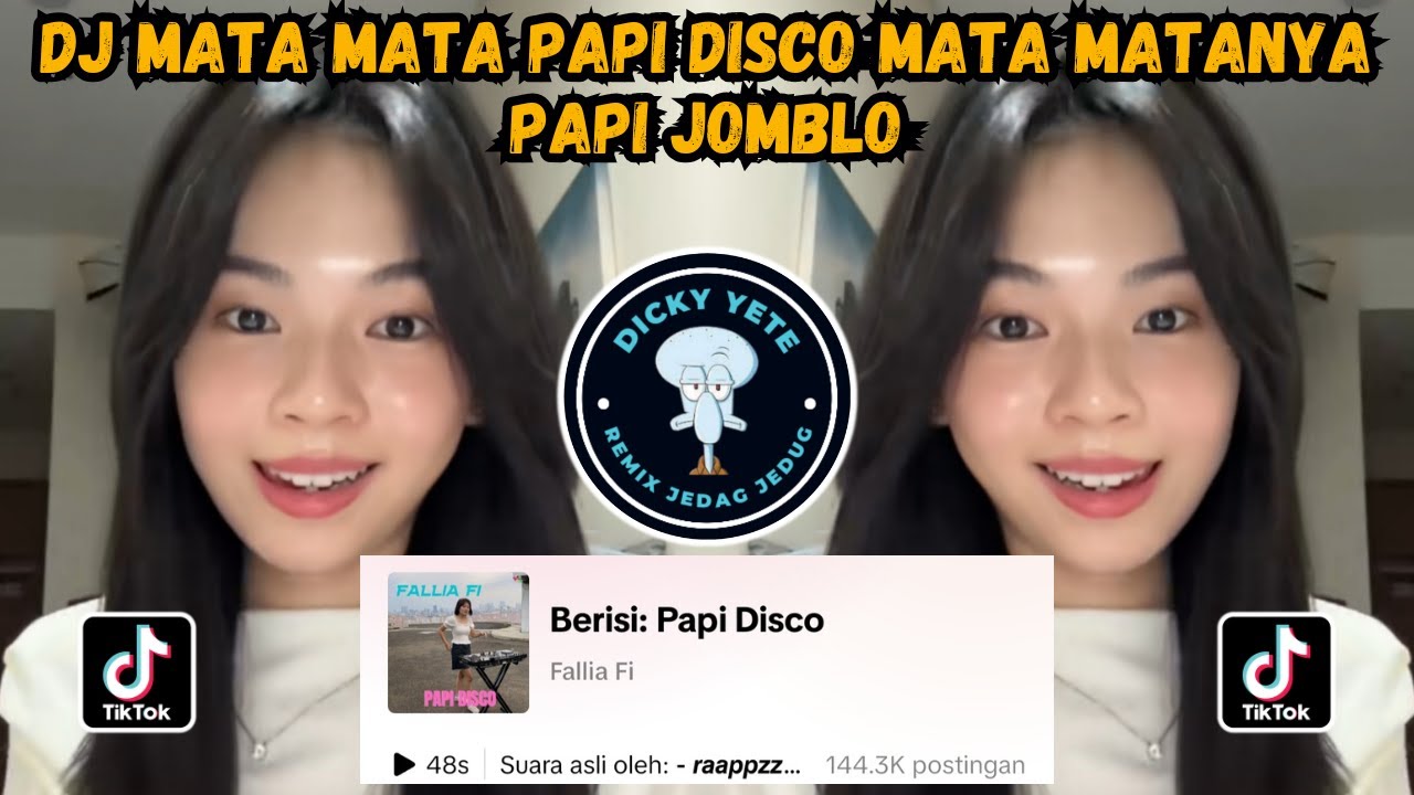 DJ MATA MATA PAPI DISCO MATA MATANYA PAPI JOMBLO || TREND DANCE PAPI DISCO VIRAL TIKTOK 2025 ...
