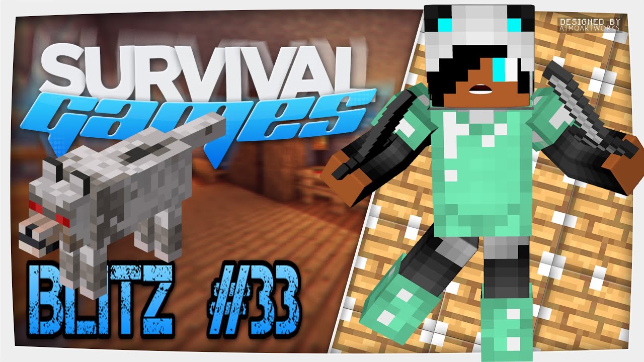 Minecraft: Blitz Survival Games #33~DOG 10 PARTY - YouTube