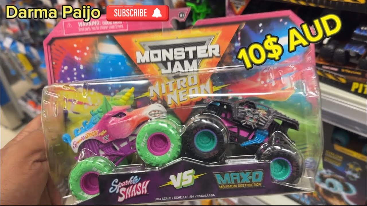 Beli Monster Jam Nitro Neon di Sydney - YouTube