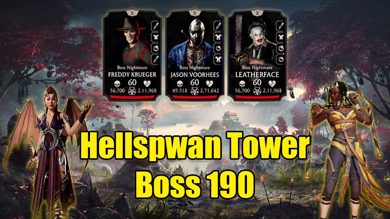 Hellspawn Tower Boss 190 MK Mobile 5.4 2024 - YouTube
