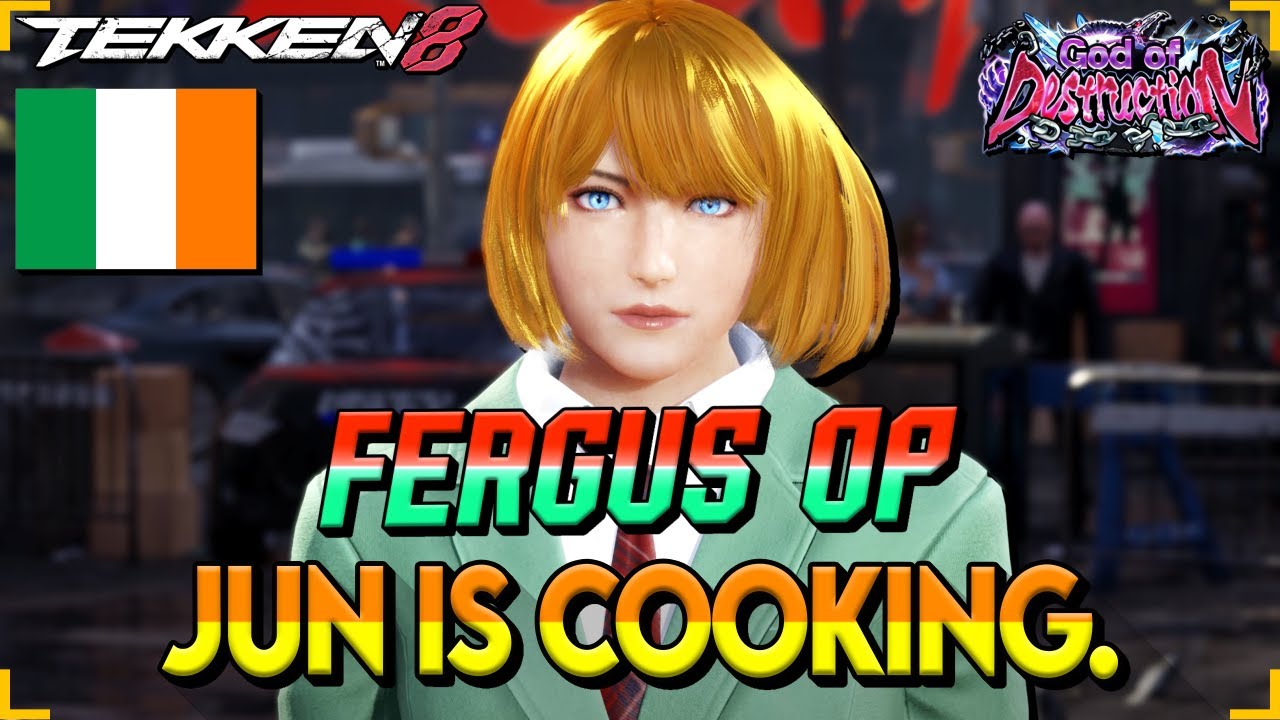 Fergus's INSANE Jun Gameplay Is Cooking In Tekken 8! - YouTube