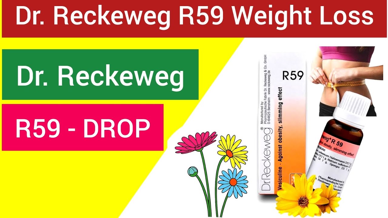 Dr. Reckeweg R59 Weight Loss | R59 Drop - YouTube