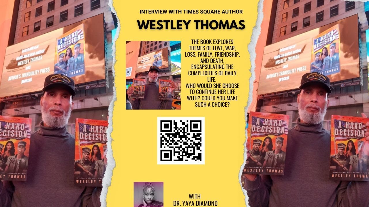 Interview with Times Square Author Westley Thomas - An American Hero ...