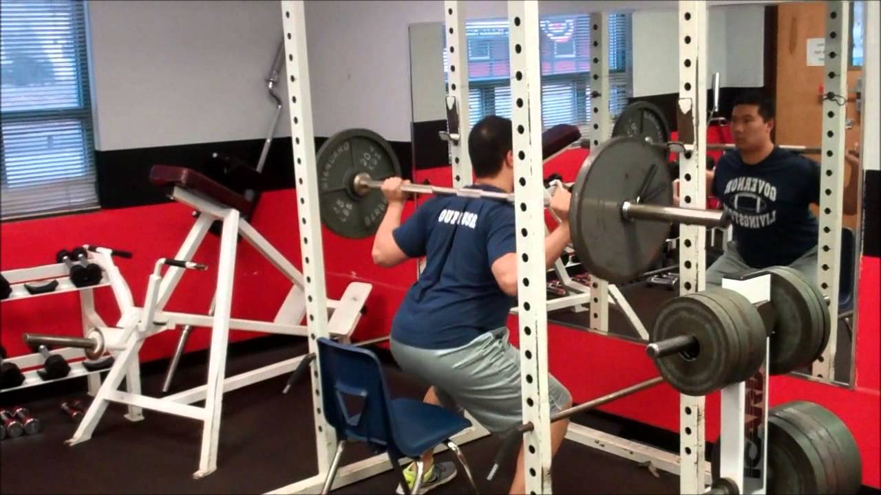 Exercise First: Squat To Seat - YouTube