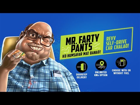 Don't Suffer in Safar | Farty Pants | #Revv self-drive cars!