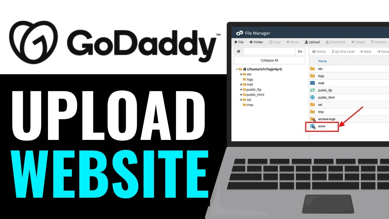 How To Upload My Website On Godaddy 2025 (FULL GUIDE) - YouTube