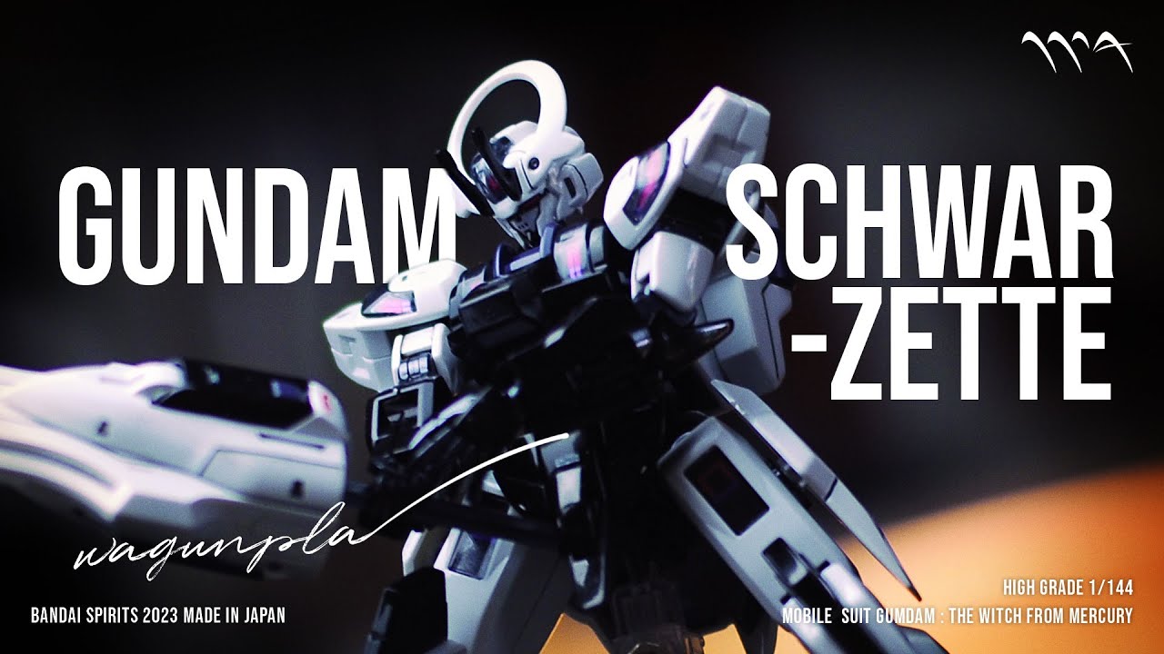(HG)GUNDAM SCHWARZETTE GUNDAM CUSTOM BUILD (ประกอบทำสีกันดั้ม) - YouTube