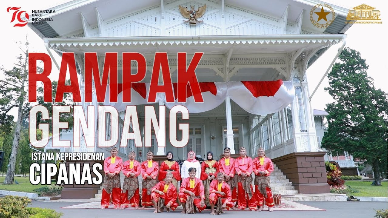 "RAMPAK GENDANG - ISTANA KEPRESIDENAN CIPANAS" - YouTube