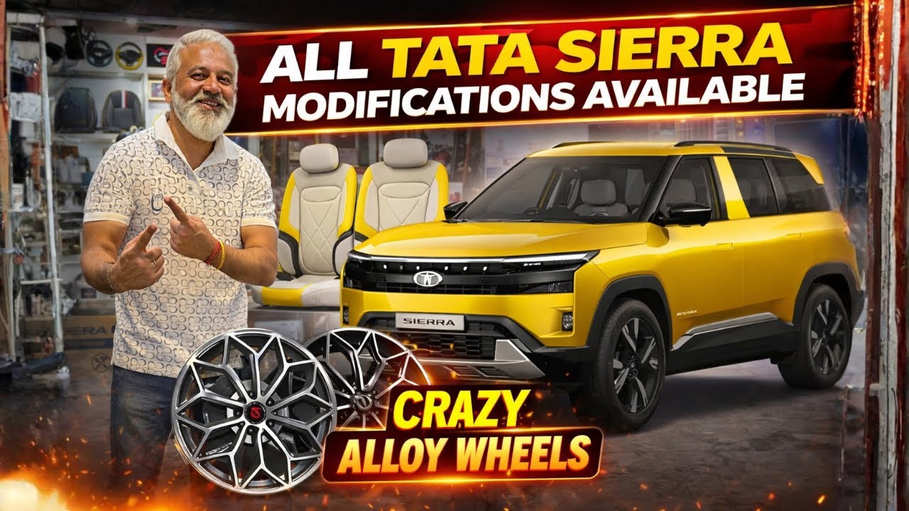 Tata Sierra Complete Modifications 🔥 | Interior, Accessories & Upgrades ...
