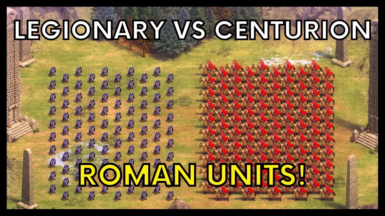 100 LEGIONARY VS 100 CENTURION | AGE OF EMPIRES II: DEFINITIVE EDITION ...