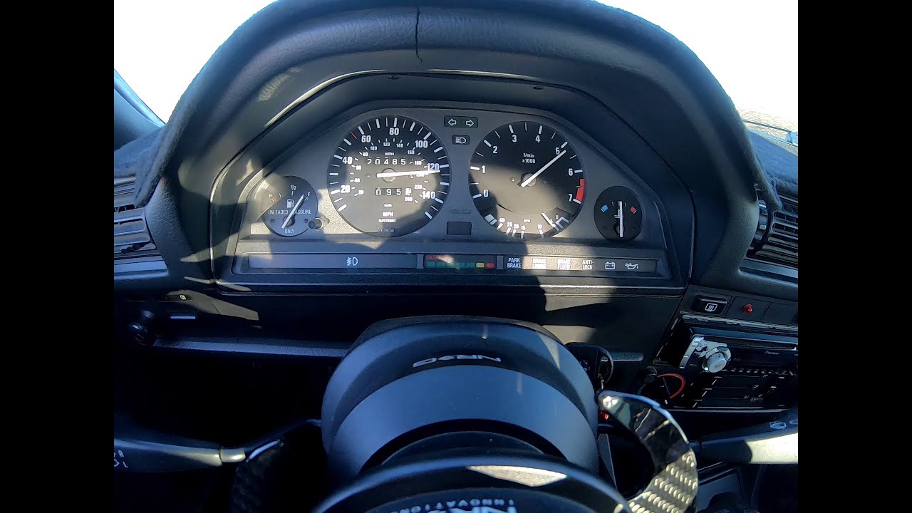 BMW E30 M20 turbo 60-120 (6psi) - YouTube