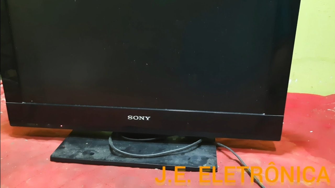 TV SONY BRAVIA KDL-22BX325 LIGA NORMAL DEPOIS DE ALGUNS MINUTOS SOME O ...