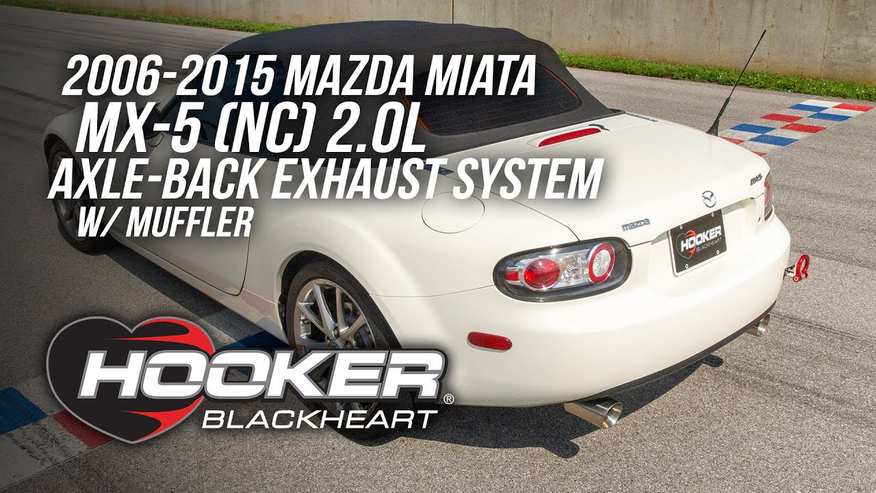 2006-2015 Mazda Miata NC Axle Back BH10305 Sound Clip - YouTube