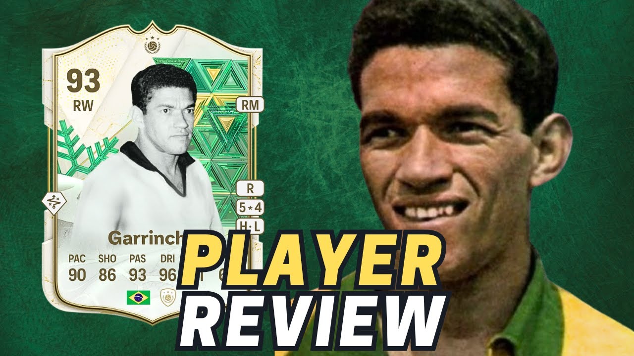 Garrincha WINTER WILDCARDS ICON EAFC 24 REVIEW - YouTube