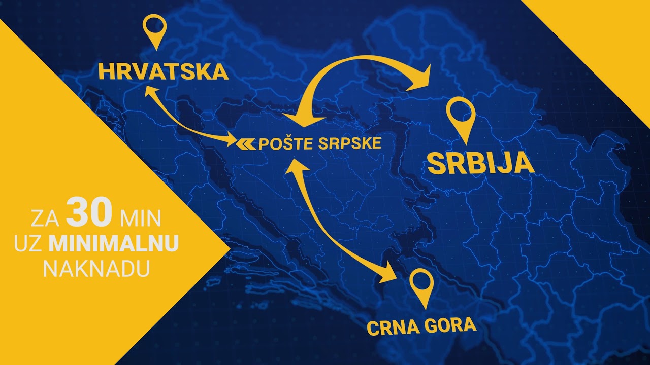 Pošte Srpske-Post Cash - YouTube