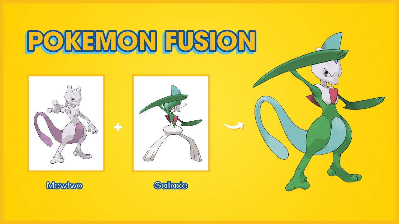 Pokemon Fusion | Mewtwo + Gallade - YouTube