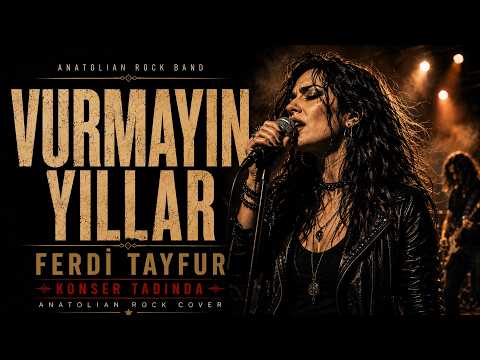 Ferdi Tayfur - Vurmayın Yıllar (Anatolian Rock Cover) | Konser Tadında - Kadın Vokal