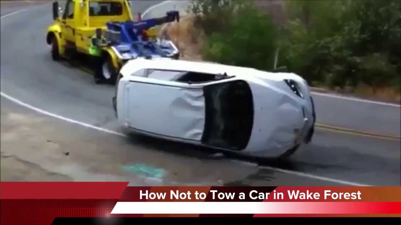 Tow Truck Fail - YouTube