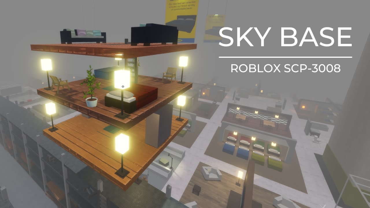 3 Floor Skybase | Roblox SCP-3008 - YouTube