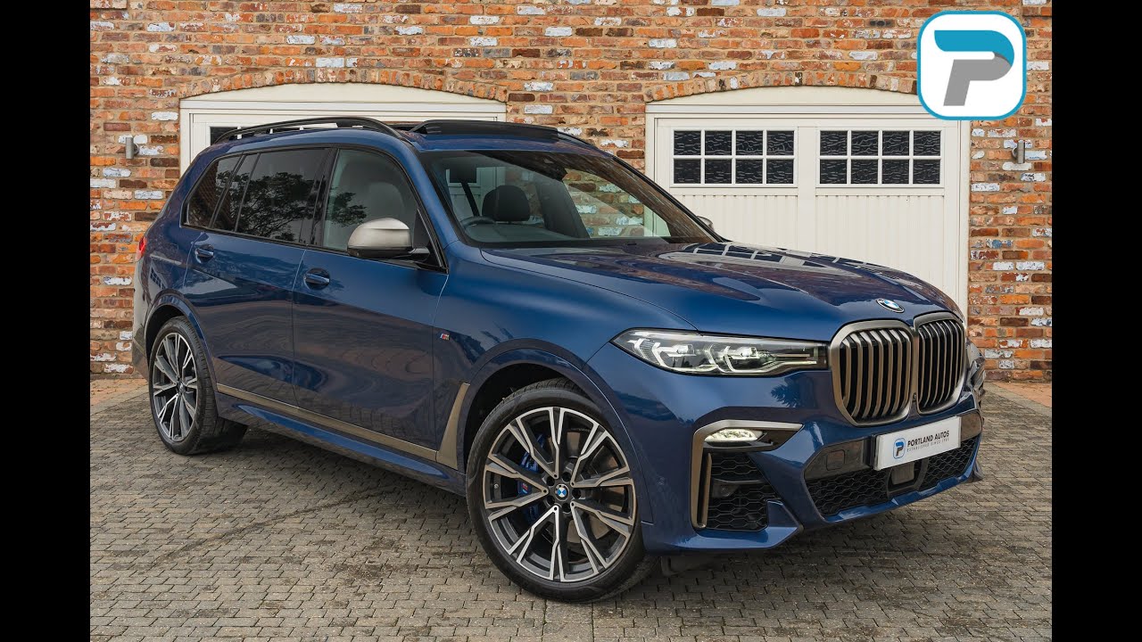 2020/70 BMW X7 M50D XDRIVE IN PHYTONIC BLUE METALLIC WITH BMW ...