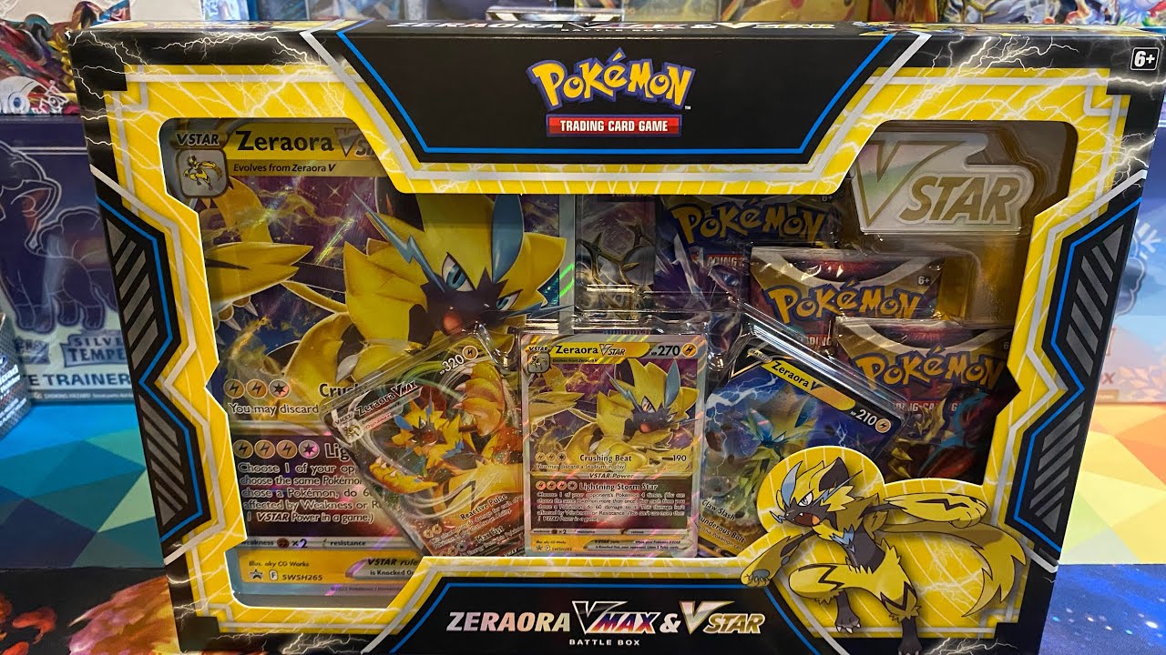 Zeraora VMAX & VSTAR Battle Box! - YouTube