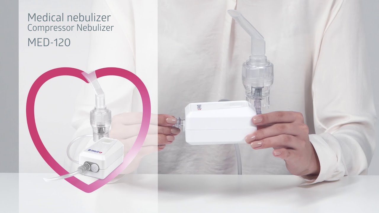 B.Well MED-120 Compressor nebulizer - YouTube