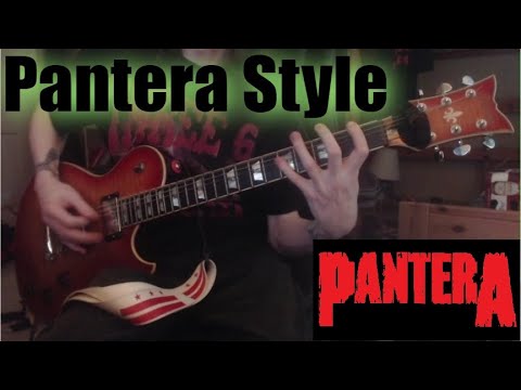 Pantera Style Thrash Metal Guitar Improv - Drop D Tuning - Subscribe ...