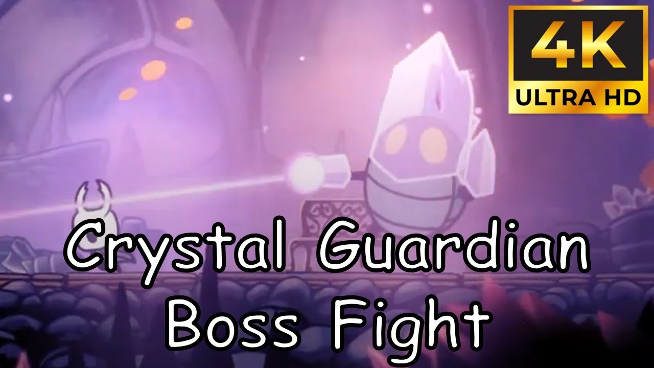 Crystal Guardian Boss Fight (Hollow Knight) - YouTube