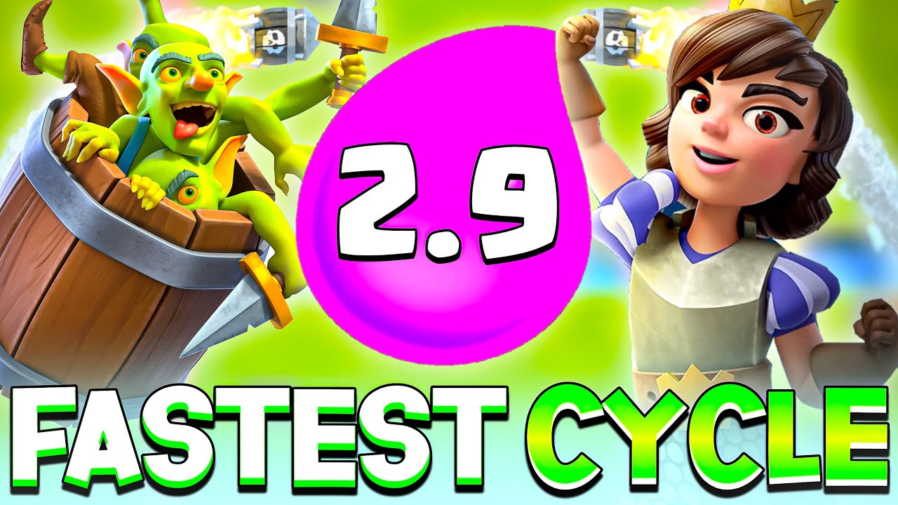 THIS FAST CYCLE BAIT DECK IS SO BROKEN! 🤩 - Clash Royale - YouTube