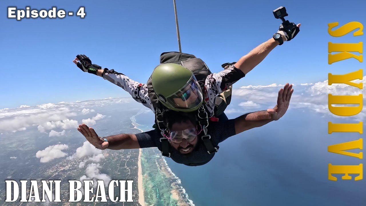 KENYA 2023 | NAIROBI TO MOMBASA | SKYDIVE IN DIANI | EP-4 | DIANI BEACH ...