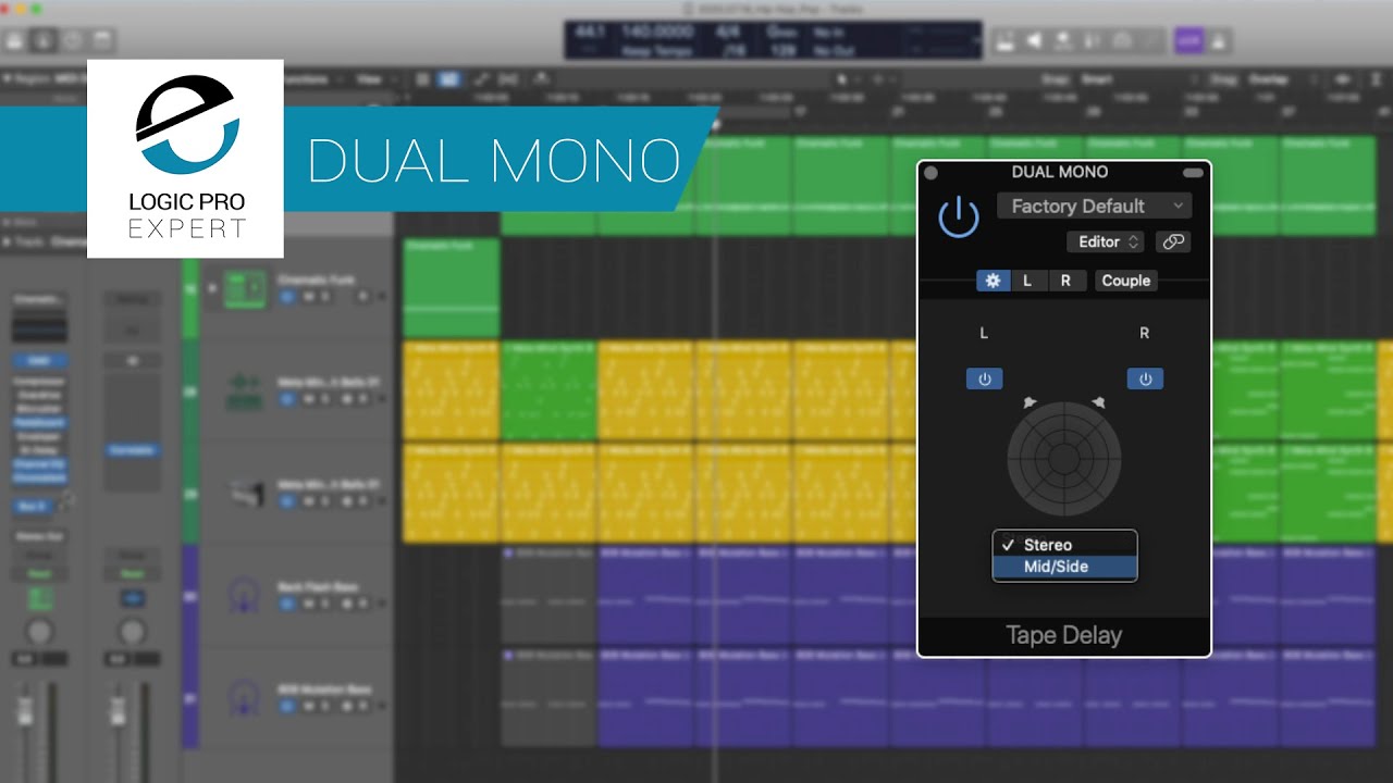 Discover New Creative Ideas For Your Music With Logic's Dual Mono ...