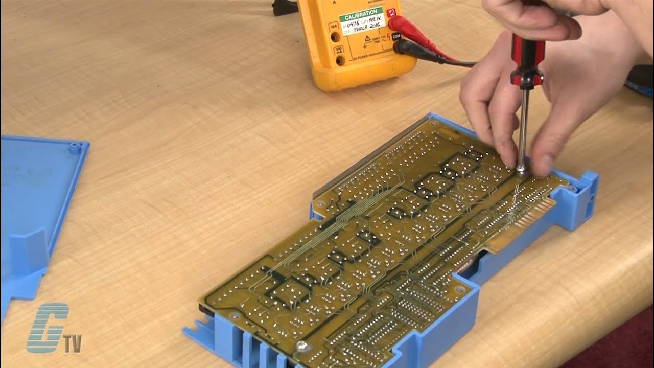 Westinghouse Numa Logic Series PLC Repair - YouTube